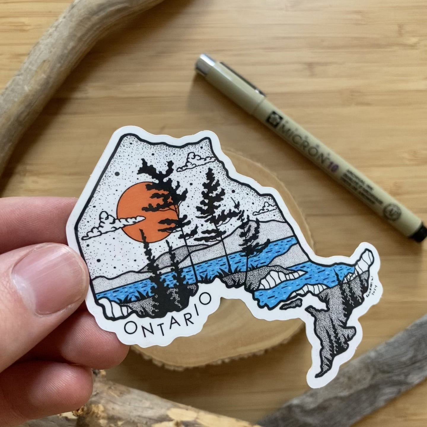 Canadian Provinces – Konrad W. - Archival Ink Artist